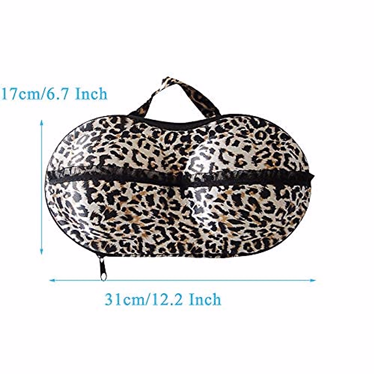 Travel Bra Underwear Organizer, Portable Bra Storage Case with Net, Traveling Lingerie Protective Organizer Bag for Luggage, Also for Women Bras Bikin