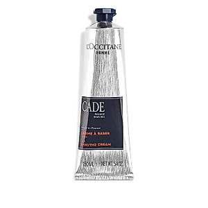 L'Occitane Cade Shaving Cream, 5.4 Ounce: Rich, Creamy Foam, Smooth Shave, With Shea Butter, Reduce Feelings of Tightness & Irritation, Made in France
