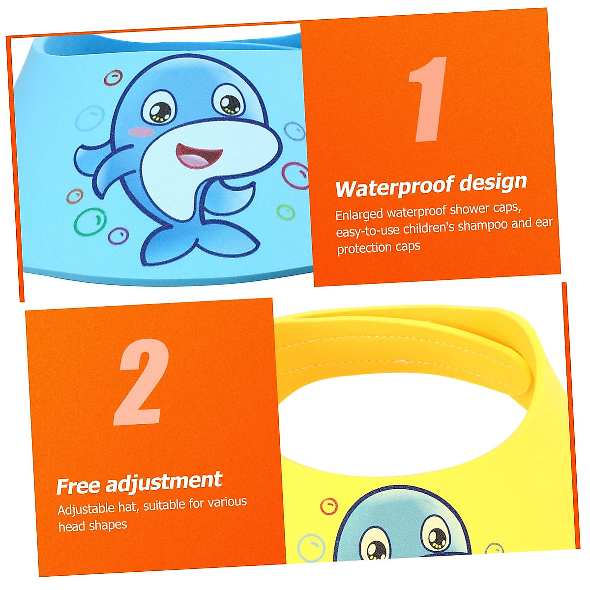 2pcs Shampoo Cap Shower Visor for Kids Baby Bath Visor Hair Washing Hat for Toddlers Sun Hats for Kids Toddler Sun Hat Shower Hat for Kids Toddler Shower Cap Shower Cap for Kids