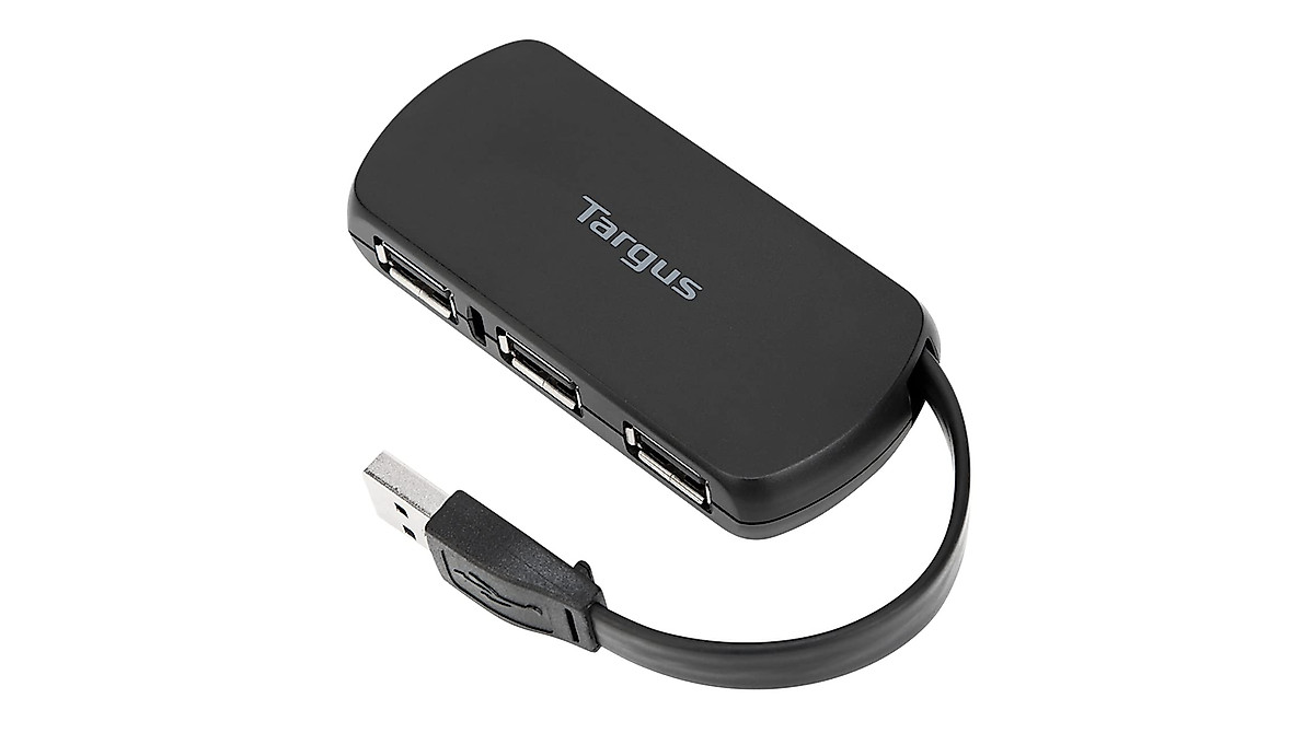 Targus 4-Port USB Hub - Enhance Connectivity On-the-Go