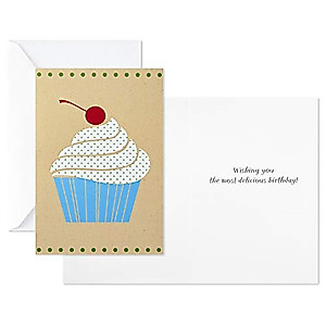 Hallmark Assorted Birthday Cards (Birthday Icons, 12 Cards and Envelopes)