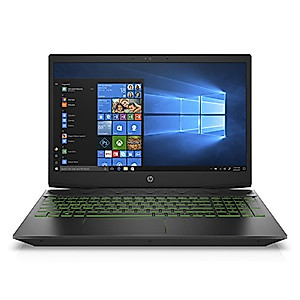 HP Pavilion Gaming 15-inch Laptop, Intel Core i5-8300H Processor, NVIDIA GeForce GTX 1050 Ti 4 GB, 8 GB RAM, 1 TB hard drive and 128 GB SSD, Windows 10 Home (15-cx0030nr, Black)