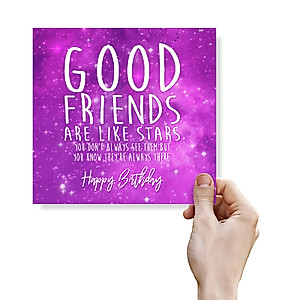 Punkcards - Friend Birthday Card Female, Special Friend Birthday Card Female, Birthday Cards for Women, Made in UK