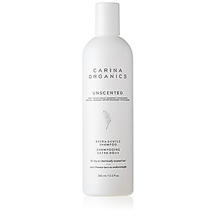 Carina Organics Unscented Extra Gentle Shampoo, 360 Milliliters