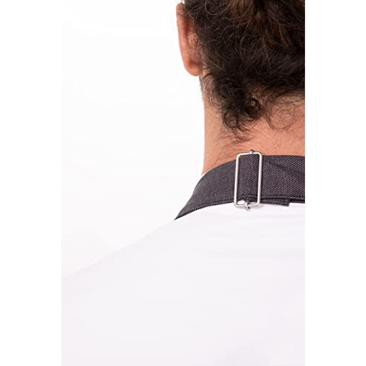 Chef Works Unisex Boulder Bib Apron, Purple Black, One Size