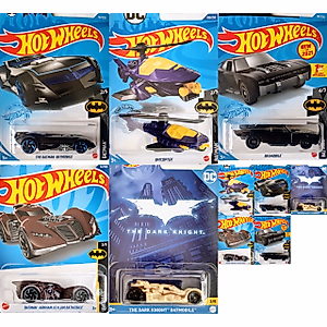 Hot Wheels Batman 5 Car Set Bundle Version 1