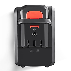 O-CONN Mini Chainsaw Battery Replacement, 21V MAX 2000mAh Rechargeable Battery, Cordless Electric Portable Handheld Chainsaw Accessories (Model 1)