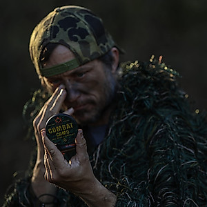 Arcturus 3-Color Camo Face Paint - Water & Sweat Resistant - Built-in Mirror for Easy Field Application