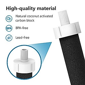 Waterspecialist Water Bottle Filter, Replacement for Brita BB06, Brita Hard Sided, Sport and Stainless Steel Bottle Filter, 5 Count