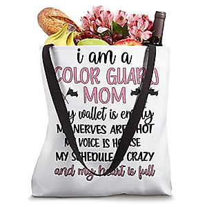Color Guard Mom Of A Color Guard Member Mama Tote Bag