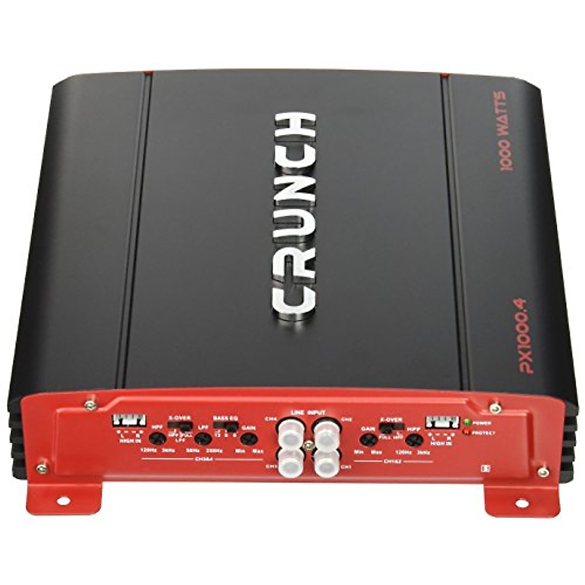 Crunch PX1000.4 Power Amplifier (Class Ab, 4 Channels, 1,000 Watts), 3.70in. x 12.60in. x 10.80in.