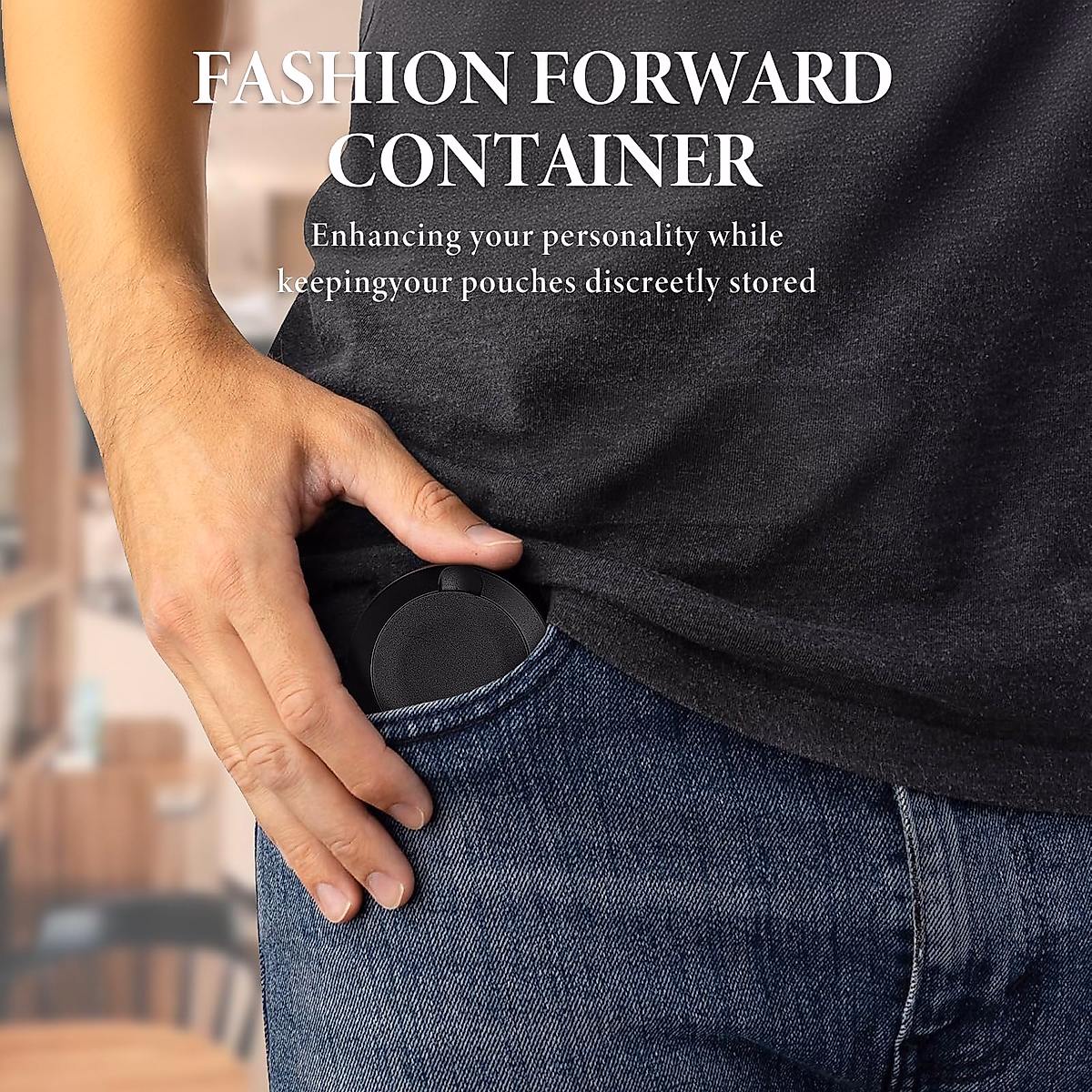 Misneach927 Snus Container，Z Caddy，Aluminum Metal Zyn Container for Pouch Storage and Everyday Carry Items，Metal Travel Containers for Pocket or Purse，The Thoughtful Gift for Valentine's