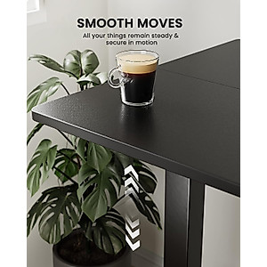 ErGear Height Adjustable Electric Standing Desk, 63x 28 Inches Sit Stand up Desk, Large Memory Computer Home Office Desk (Black)