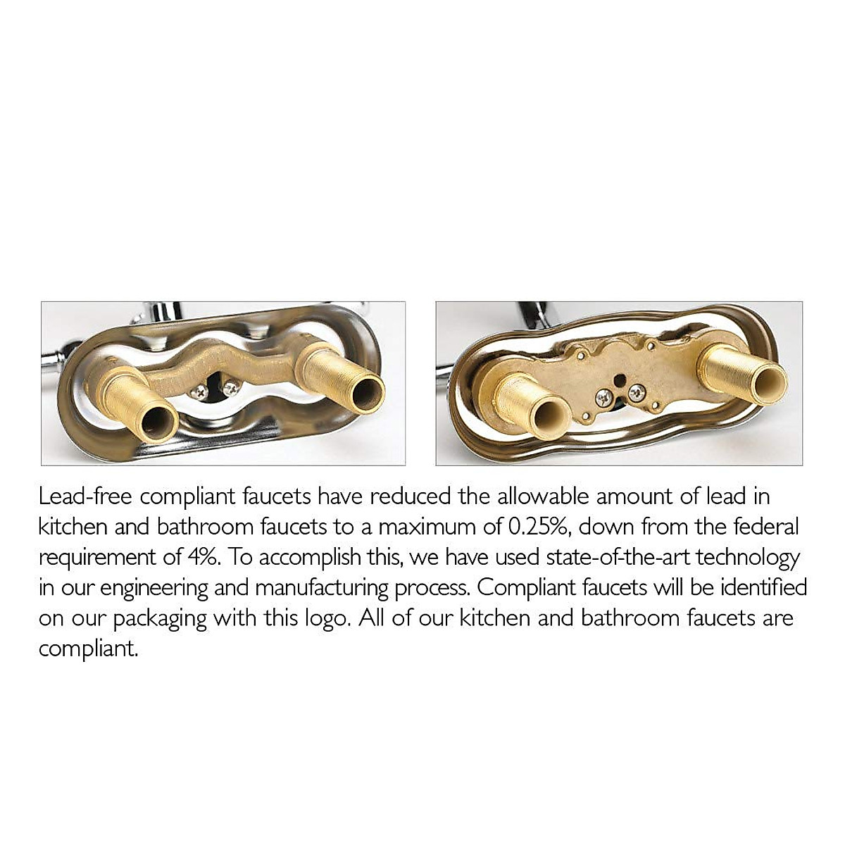 Design House 525055 Ashland 2-Handle Kitchen Faucet with Side Sprayer, Satin Nickel