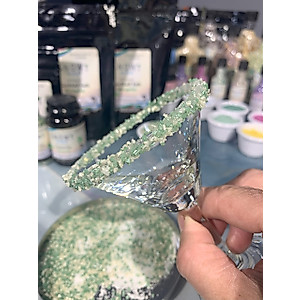 Snowy River Margarita Sugared Salt Blend - Naturally Colored Margarita Salt with Sugar hints, Margarita Rimmer, Beverage Rimmer, Cocktail Rimming Salt, Decorative Salt, Kosher (8oz Bag)