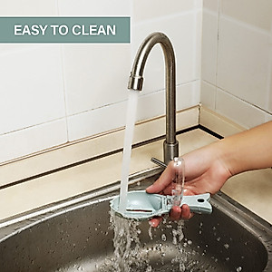 3 Pieces Fish Scaler Remover No Mess Fish Descaler Tool Fish Scraper Fast Cleaning Fish Skin Brush Cleaning Kit(Light Colors)