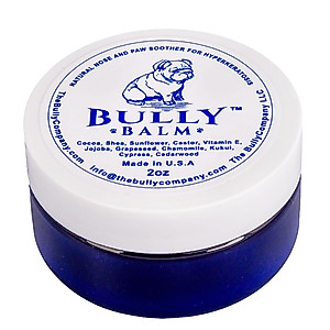 Bully Balm Dog Paw Snout Soother - Helps Heal Dry Cracked Nose and Paws - All Natural Healing Original Formula - Hyperkeratosis Ointment for Bulldog and Dogs