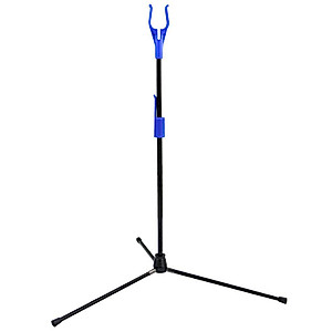 NBCGGS Archery Recurve Bowstand Compound Bow Holder Rack Bow Accessories,Blue