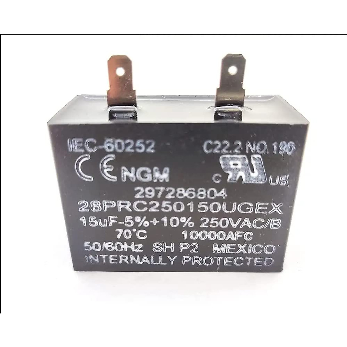 5304464438 1381223 216236200 216236300 216985003 218719201 218909901 218909913 3017761 3091424 Refrigerator Freezer Cooler Run Capacitor