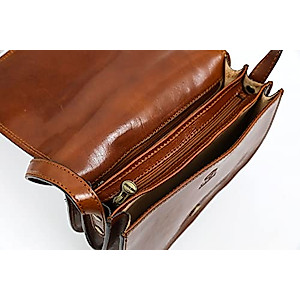 Time Resistance Leather Cross Body Bag for Women Shoulder Bag Messenger Purse