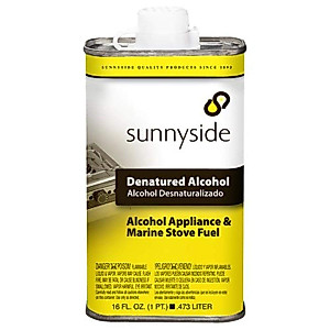 SUNNYSIDE CORPORATION Sunnyside 83416 1 Pint Denatured Alcohol Solvent, 16 Fl Oz
