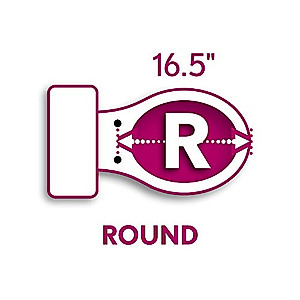 CHURCH 540EC 346 Toilet Seat with Easy Clean & Change Hinge, ROUND, Durable Enameled Wood, Biscuit/Linen