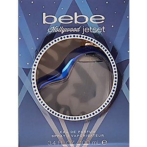 bebe Hollywood Jetset for Women Eau de Parfum Spray, 3.4 Ounce (I0082700)