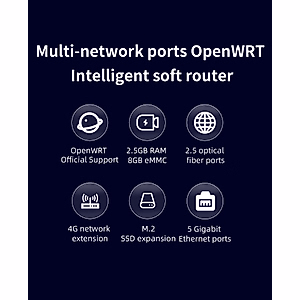 Banana Pi BPI-R3 Wi-Fi 6 OpenSource Wireless Dual-Band OpenWRT Router Board with MediaTek MT7986(Filogic 830),Support 5X GbE and 2X 2.5GbE SFP