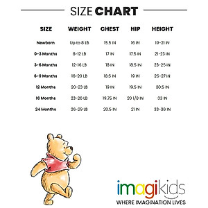 Disney Winnie the Pooh Newborn Baby Boys 2 Pack Sleep N' Play Coveralls White/Red 0-3 Months