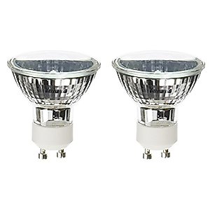 Anyray (2)-Bulbs Compatible Replacement Bulb for Wax Warmer 120V 25W GU10+C GZ10+C
