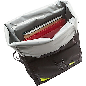 Green Guru Gear Commuter Upcycled Made in USA Backpack Black, 18-Liter