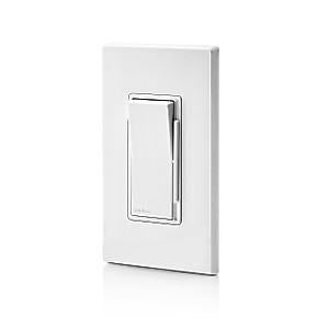 Leviton Decora Slide Dimmer Switch for 0-10V LED, Mark 7 Florescent Ballasts, DS710-10Z, White