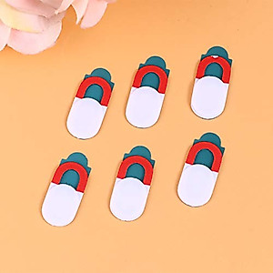 OSALADI Computer Camera Cell Phone Lens Cover 6pcs Webcam Cover Slide Privacy Cover Shutter Sticker Camera Cover Slide for Laptop Tablet Phone White Phone Privacy Slide Computadoras Laptop