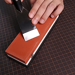 WUTA Sharpening Stone Set Sharpener Flattening Stone for Polishing Knife