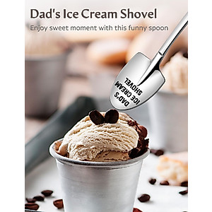 Gifts for Dad from Daughter, Son - Father Birthday Gifts, Dad's Ice Cream Shovel Birthday Gifts for Dad