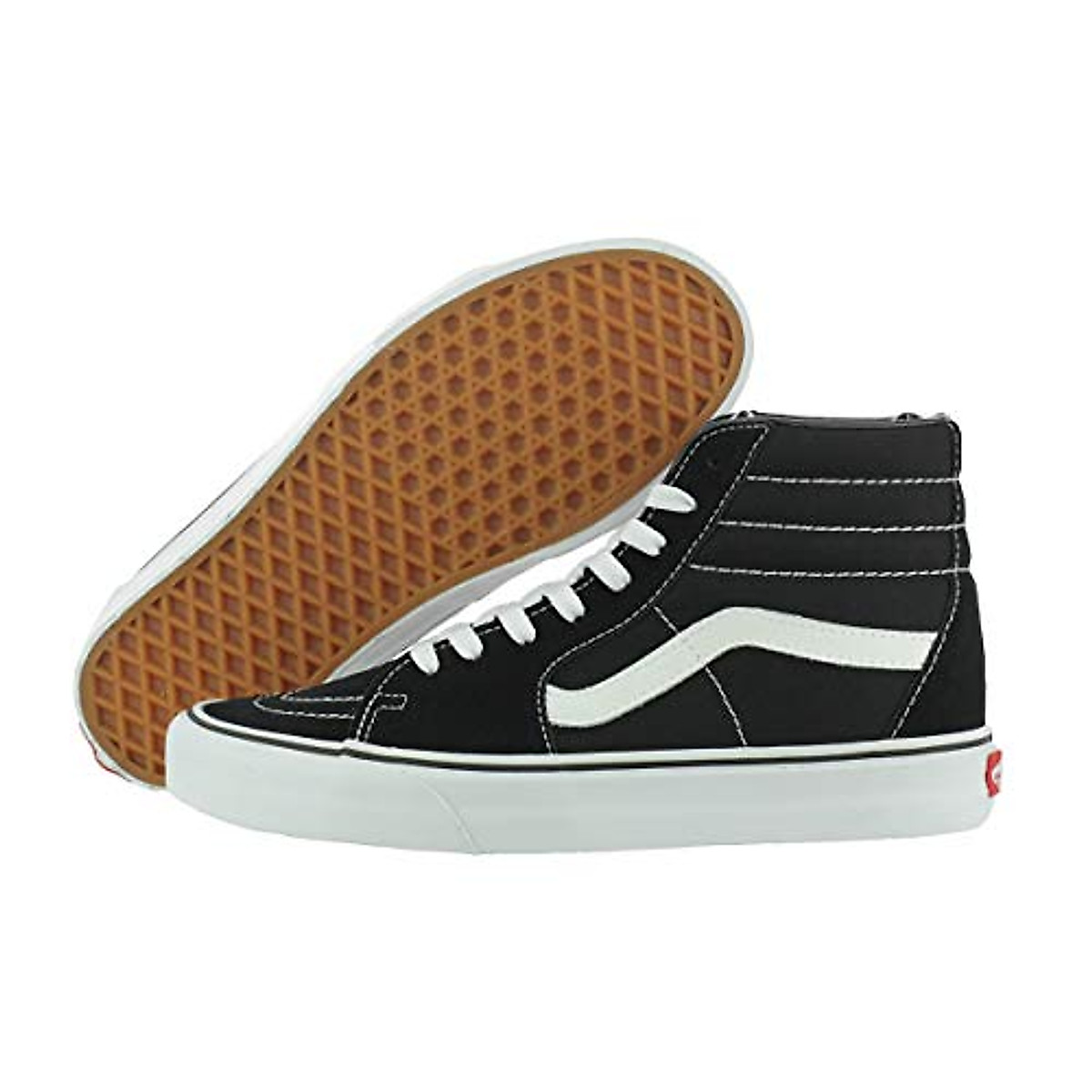 Vans Sk8-Hi Unisex Casual High-Top Skate Shoes Black/White/Black