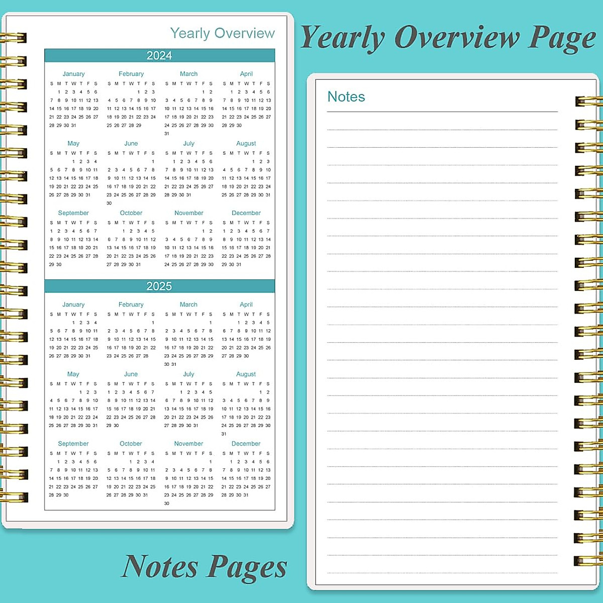 Budget Planner - A6 Expense Budget Tracker, Budget Book for Ledger Book, Money Organizer for Wallet, 3.75" x 6.75", Teal Flower