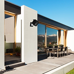 HOLACA Weatherproof Silicone Skin for Cam Outdoor ONLY Anti-Scratch Protective Cover - Extra Protect Camera-(NOT Compatible with Cam/V2/Pan) (1 Pack, Black)