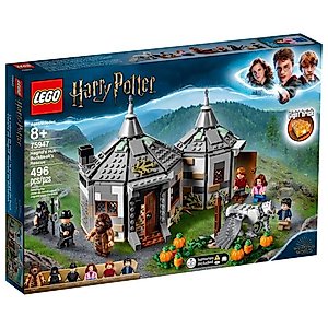 LEGO Harry Potter Hagrid's Hut: Buckbeak's Rescue 75947 Toy Hut Building Set from The Prisoner of Azkaban Features Buckbeak The Hippogriff Figure (496 Pieces)