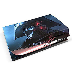 PS5 Disk Console Vader from Starwars Skin Decal Vinal Sticker + 2 Controller Skins Set