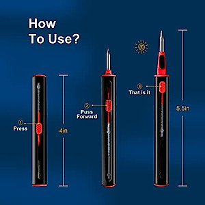 Bluetooth Earbuds Cleaning Pen 3 in 1 Cleaner Kit Earphone Brush, Multi-Function Portable Soft Cleaning Brush Pen Tools for Airpods Pro 1 2 3 Camera Lens Phone in-Ear Headphones Case（Black）