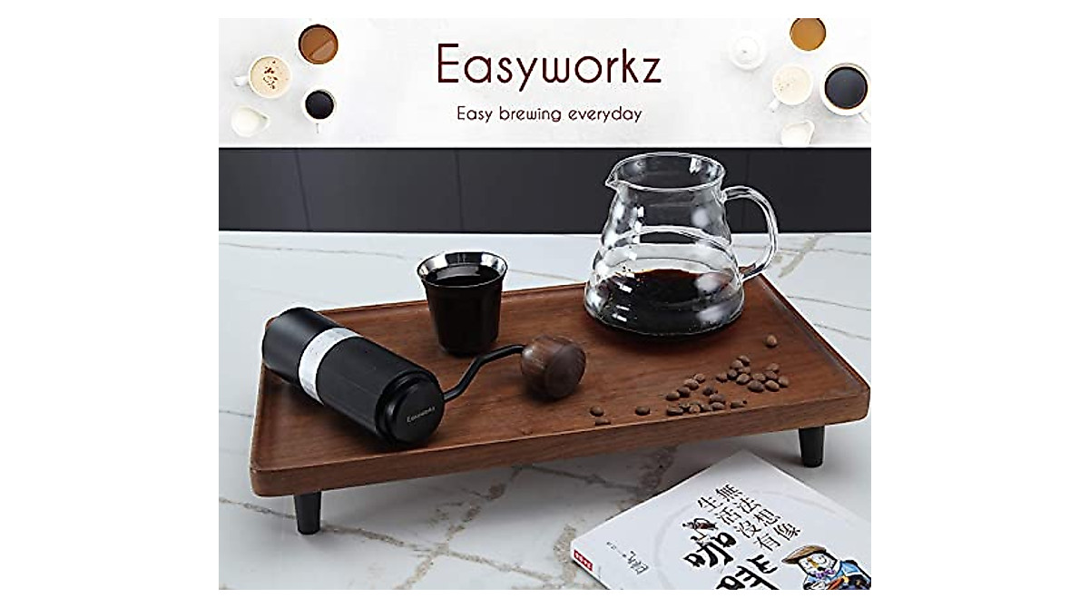 Easyworkz Manual Coffee Grinder - Fast & Adjustable