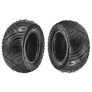 WPHMOTO Set of 2 Go Kart Tires 13x5.00-6 Front Rear Tubeless Tire Replacement for ATV Quad Buggy 4 Four Wheelers