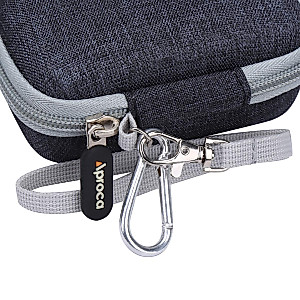 Aproca Hard Travel Storage Carrying Case for Zoom F1-LP Lavalier Body-Pack Recorder