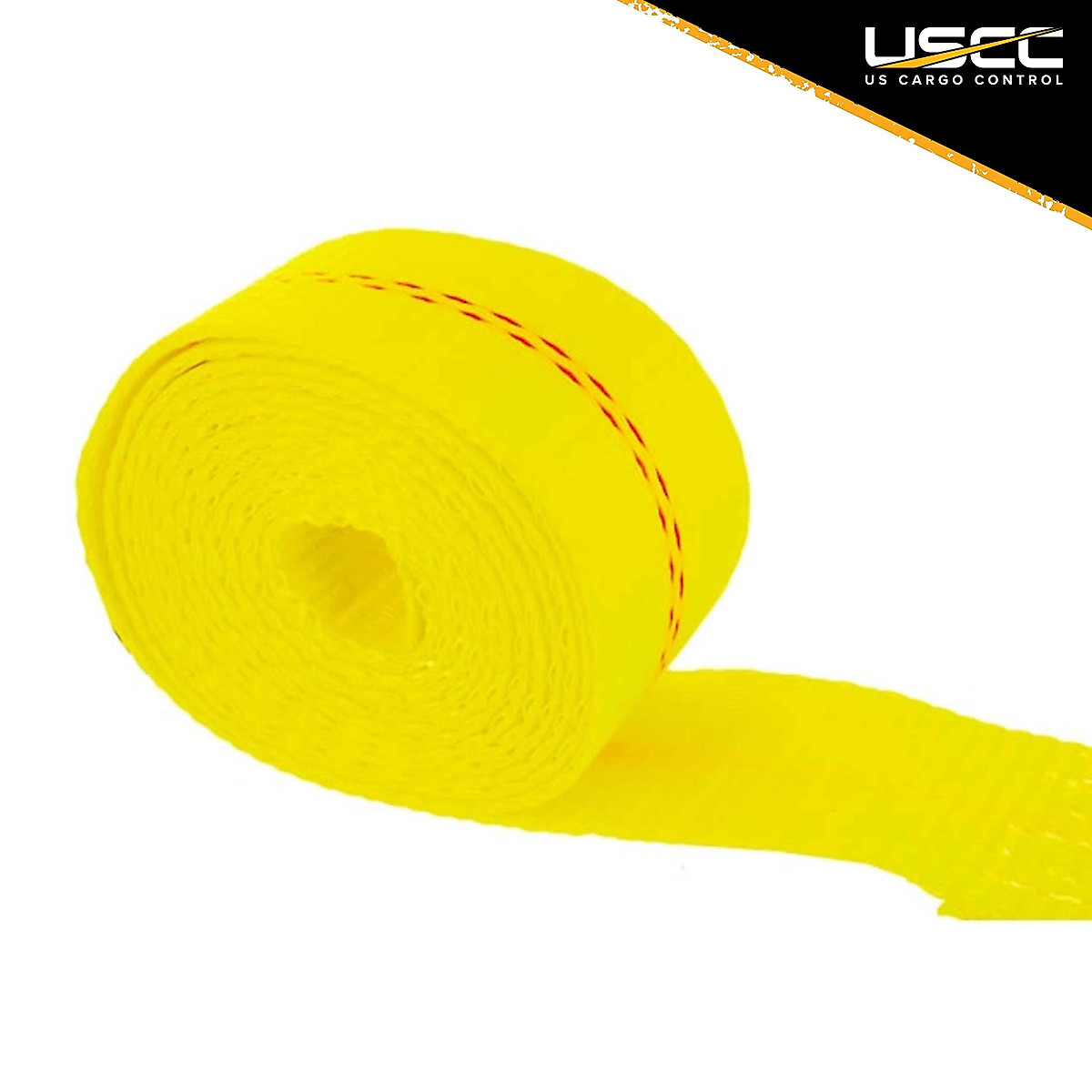 US Cargo Control Lasso Straps with O-Rings (4-Pack), 2 Inch X 10 Foot Lasso Straps for Car Hauler and Low Clearance Car Hauling Applications, 3,333 LBS Working Load Limit, Wheel Tie Down Strap