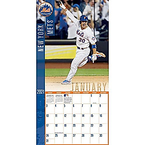 New York Mets 2021 Calendar