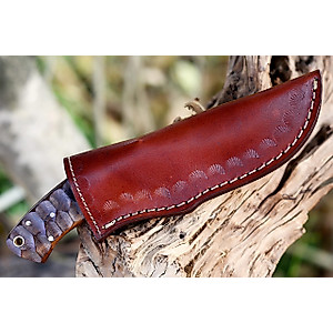 Handmade 1095 Carbon Steel Hunting Knife With Sheath Fixed Blade Camping,Outdoor knifes Bushcraft Skinner Knife For Men