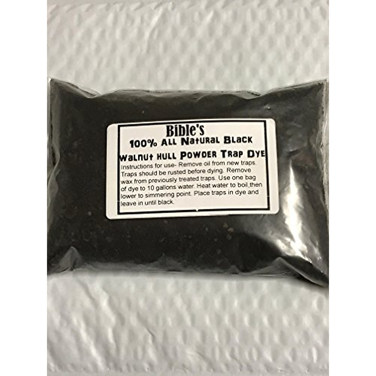 FPS 2 Bags 100% All Natural Black Walnut Hull Powder Trap Dye Trap Preparation