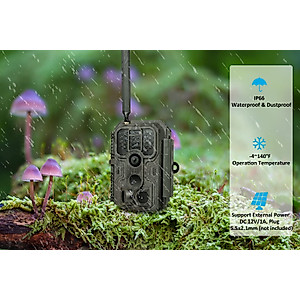 Meidase Cellular Trail Camera S950, Game Camera with 4G LTE, Clear 100ft No Glow Night Vision, Sends Picture to Cell Phone App