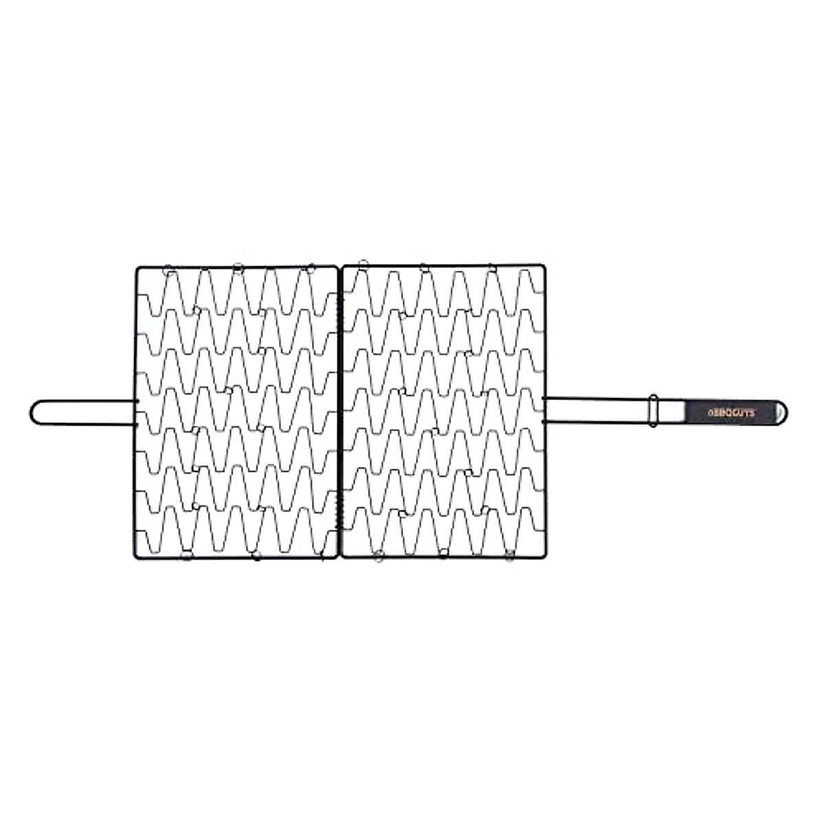 BBQGUYS Signature Non-Stick Flexible Grilling Basket - BBQ-FGB
